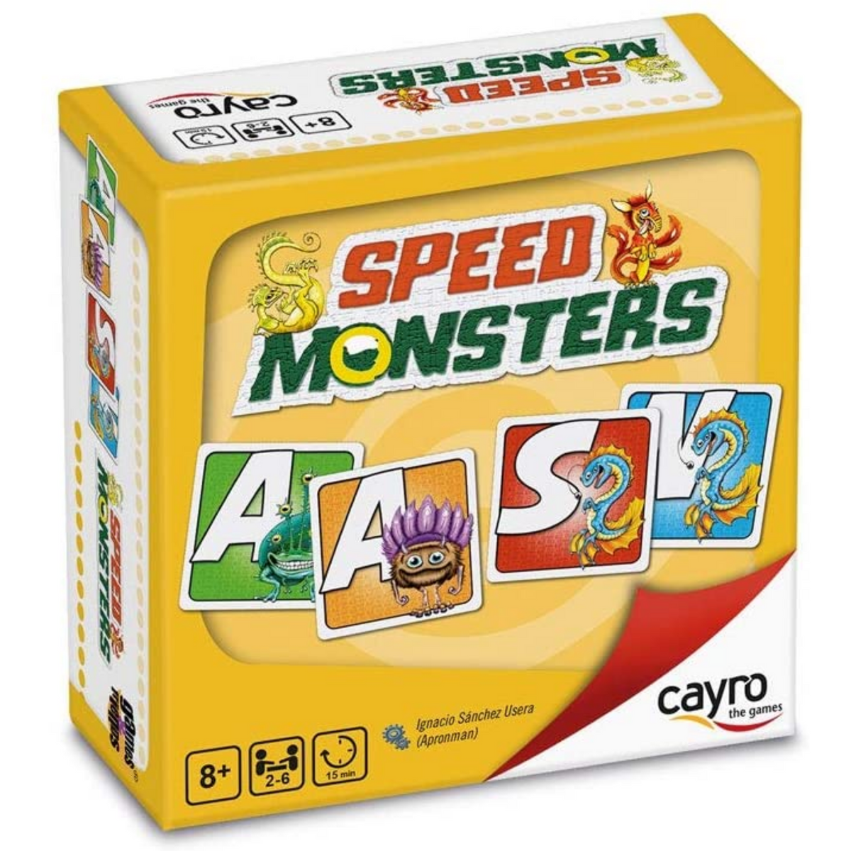 Juego cartas Speed Monster - carambaperu