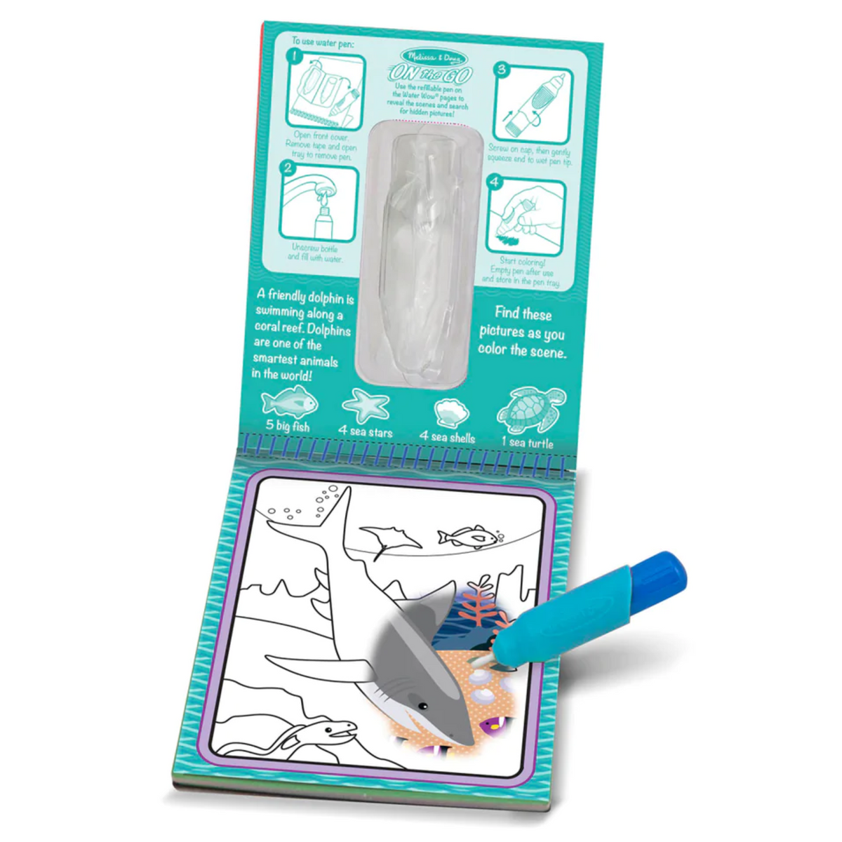 Water Wow animales marinos - carambaperu