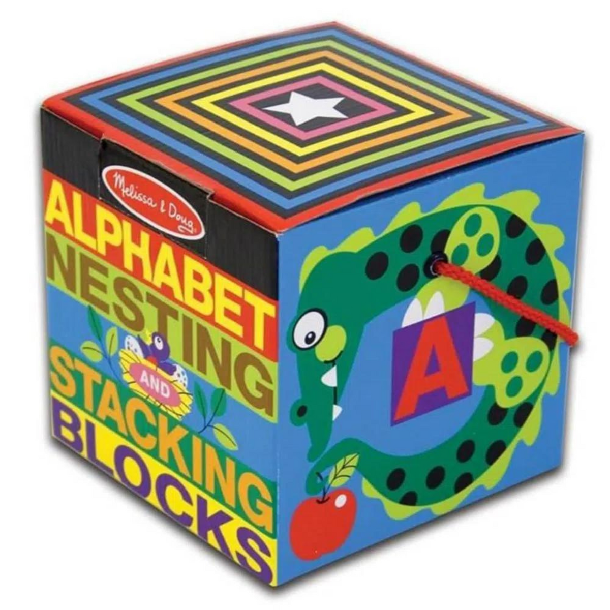 Cubos apilables de cartón ABC - carambaperu